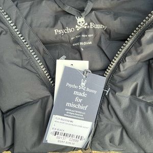 Psycho Bunny | Jackets & Coats | New Mens Psycho Bunny Black Down ...